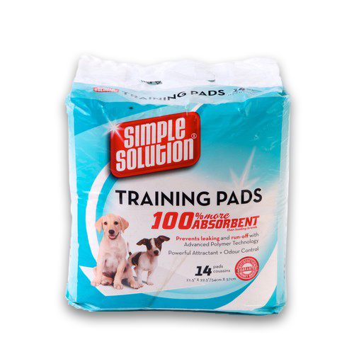 Simple Solution Puppy Training Pads - 14 | MannaPro