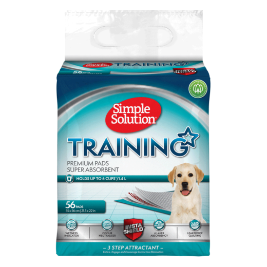 Simple Solution Puppy Training Pads - 56 | MannaPro